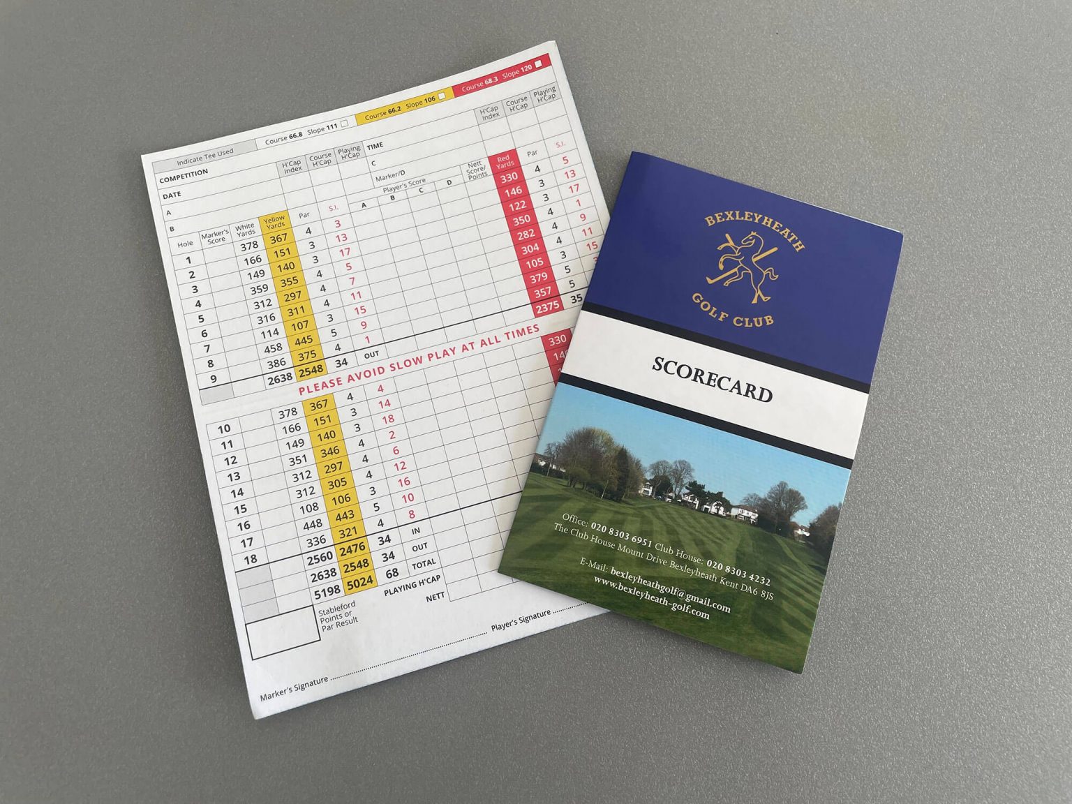Course - Bexleyheath Golf Club